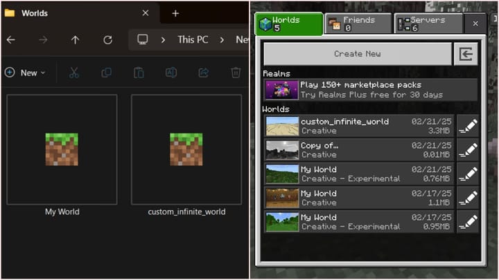 How to make a single-biome world in Minecraft