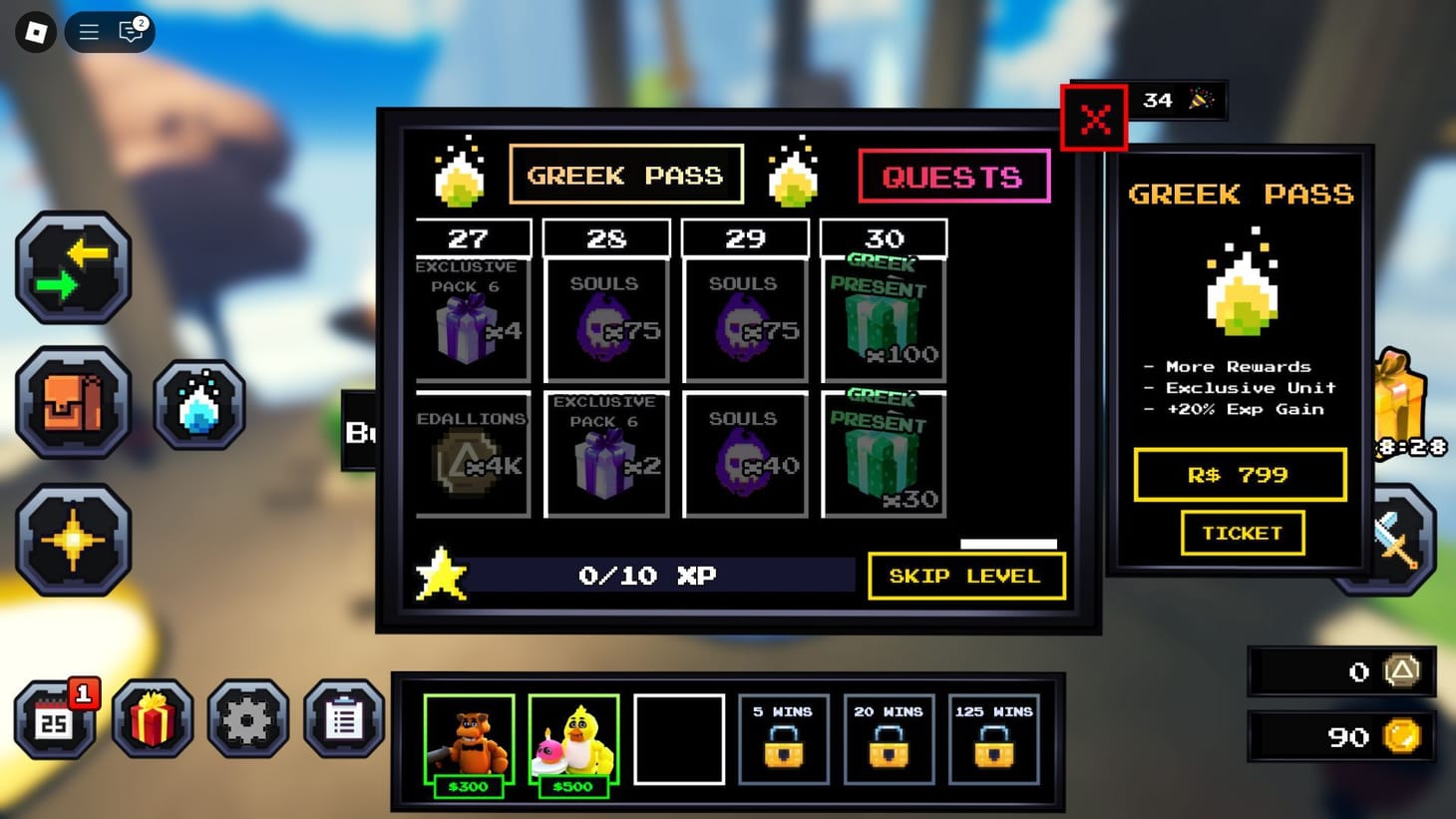 Five Nights TD Greek Mythology Event guide