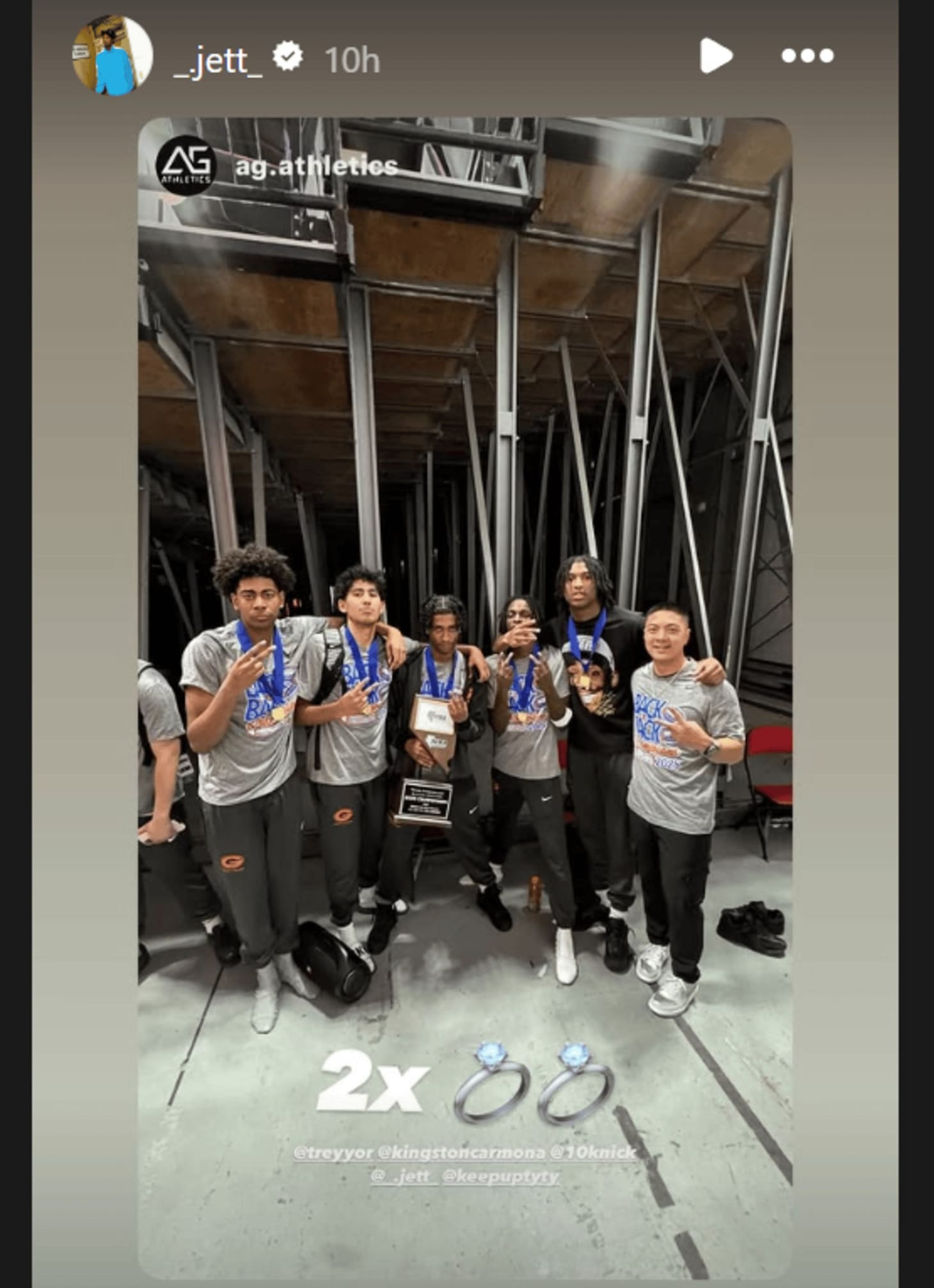 Kobe Bryant's nephew Jett Washington leads Bishop Gorman to second ...