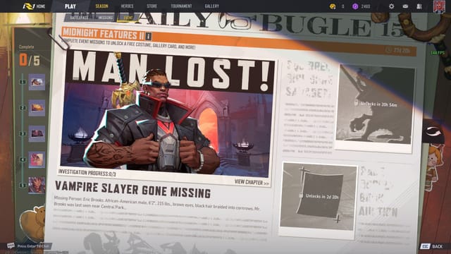 Marvel Rivals Midnight Features II event: All missions, rewards, and ...