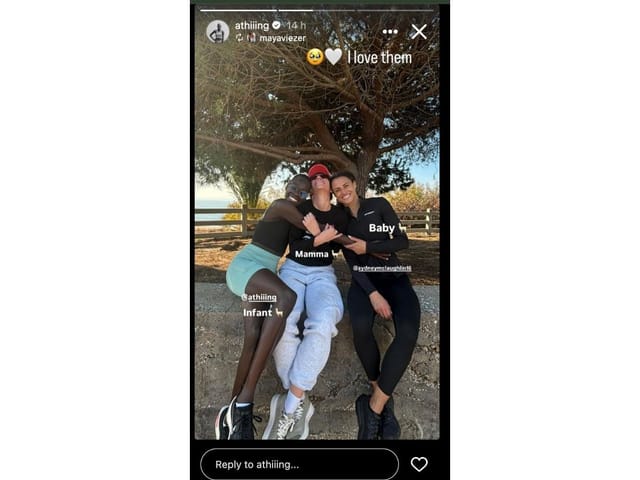 "I love them"- Athing Mu shares adorable picture with Sydney McLaughlin ...
