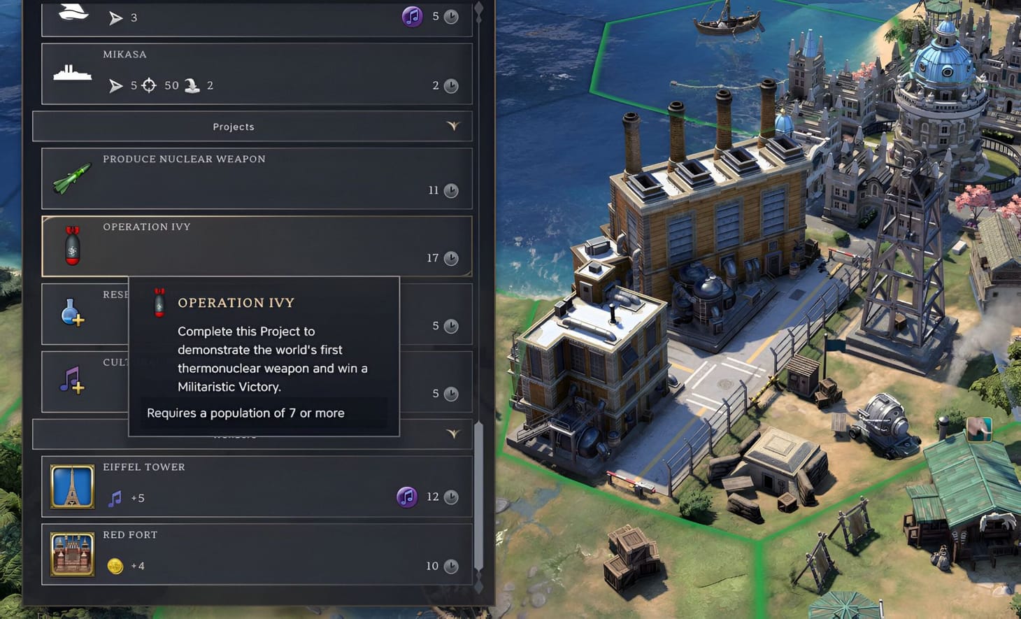 How to accomplish a military victory in Civilization 7