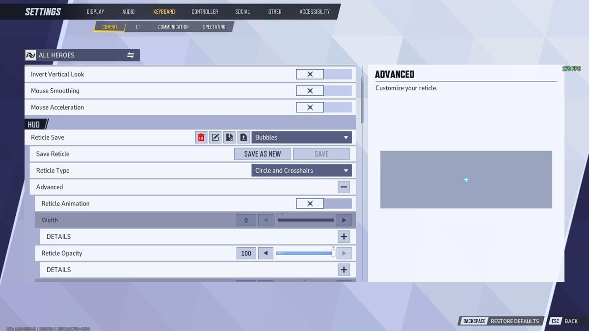 5 creative custom crosshairs you can use in Marvel Rivals
