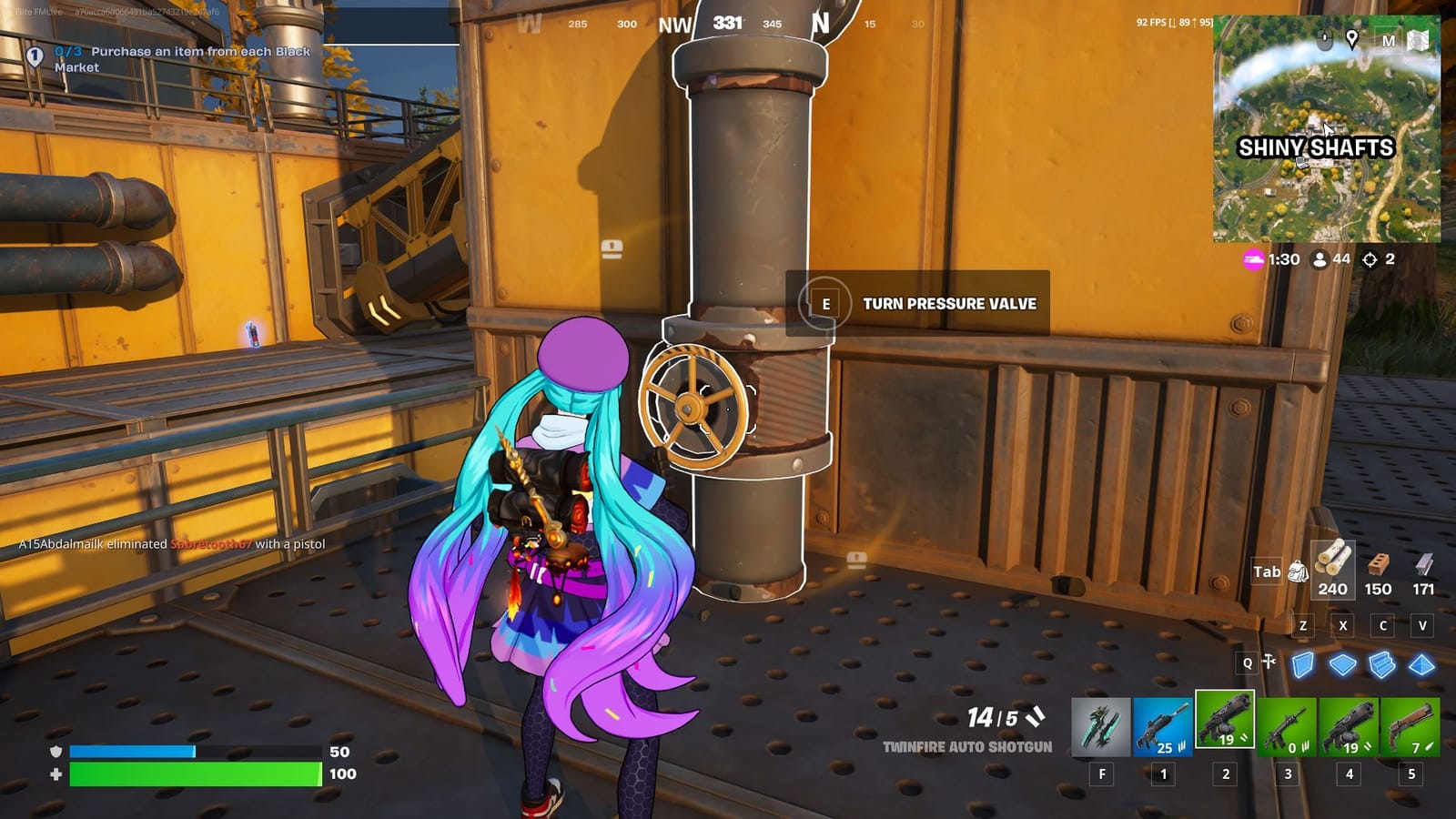 How to open the secret room at Shiny Shafts in Fortnite Chapter 6 Season 2