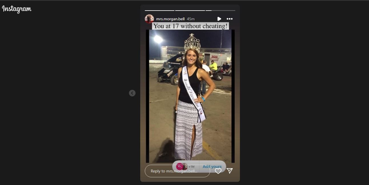 Christopher Bell’s wife Morgan shows off her Knoxville pageant days as ...
