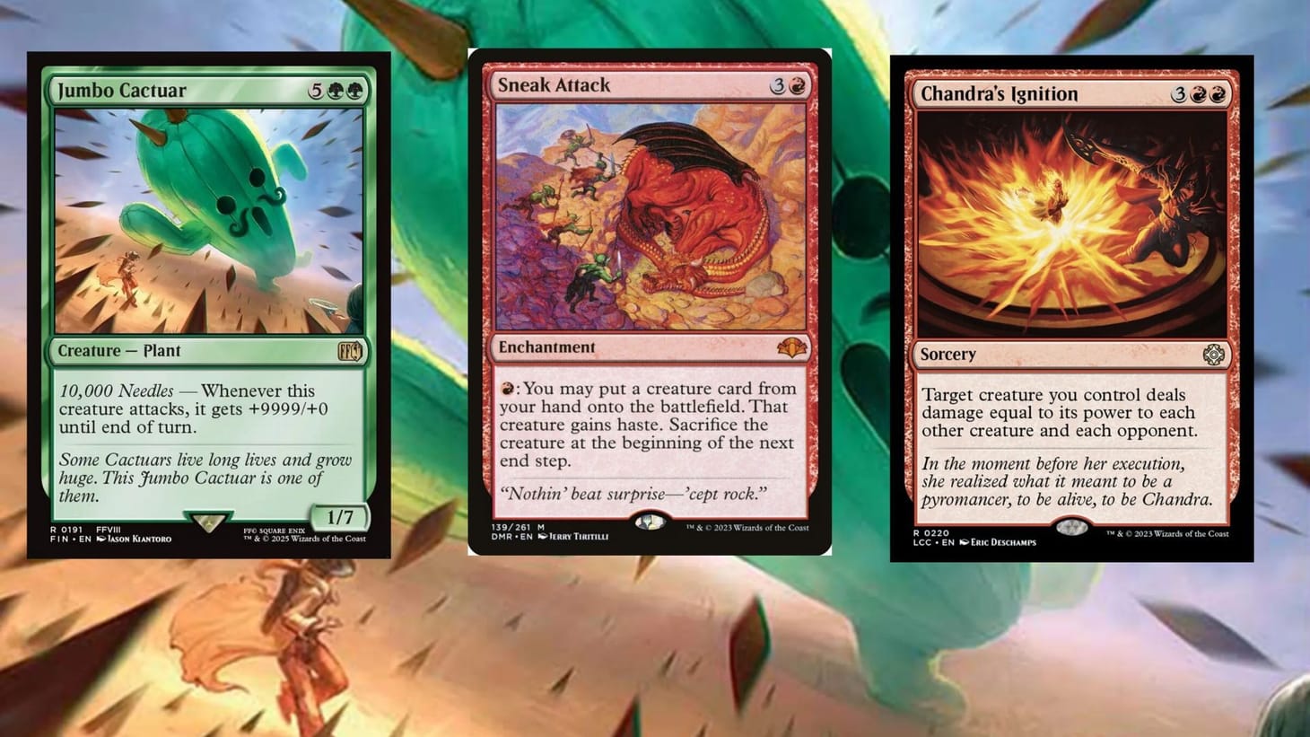 MTG Final Fantasy expansion's Jumbo Cactuar creates some truly ...