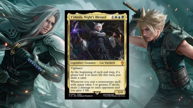 MTG reveals Commander deckleaders for Final Fantasy expansion