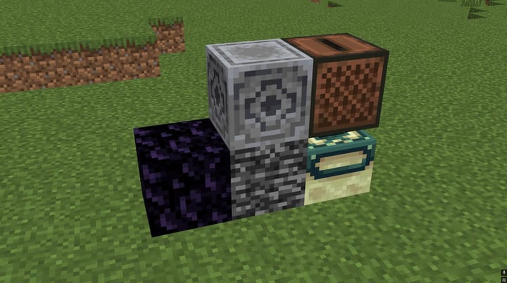 List of immovable blocks in Minecraft