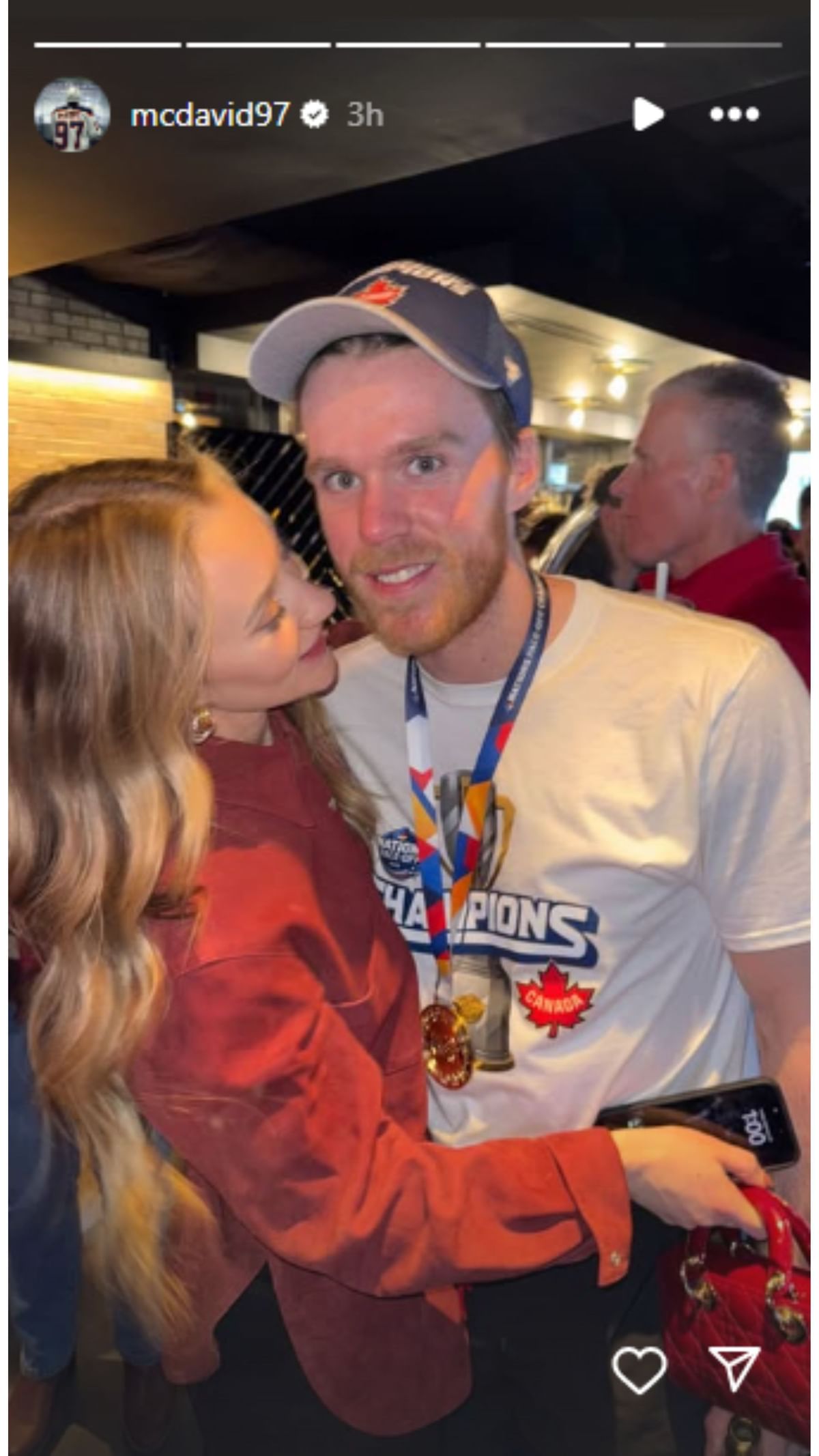 Connor McDavid drops adorable snap with wife Lauren Kyle after 4 ...