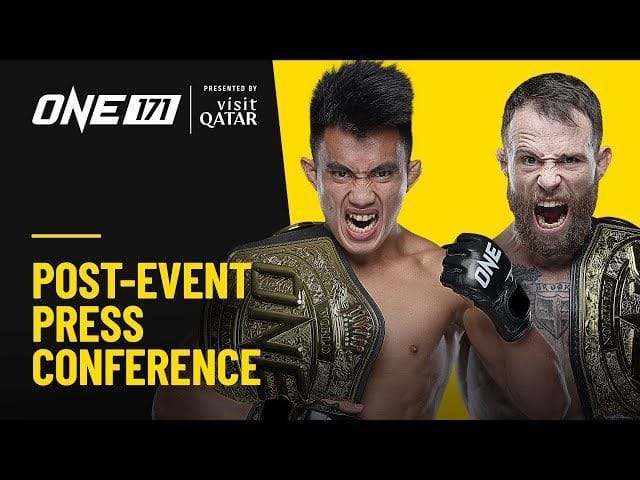 ONE 171: “That's what champions do” - Chatri Sityodtong praises ...