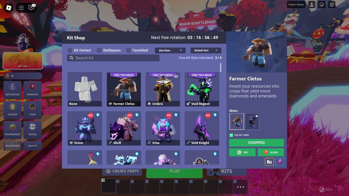 How to get the Armor Trims: Void and Spirit in BedWars