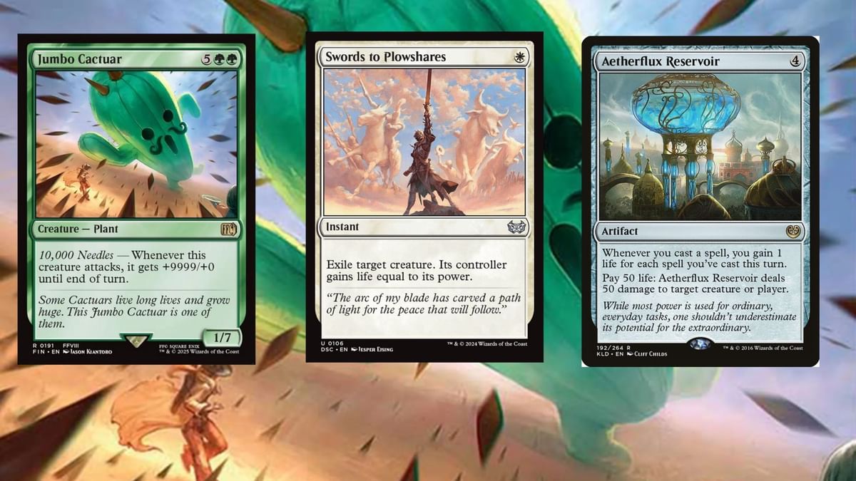MTG Final Fantasy expansion's Jumbo Cactuar creates some truly ...
