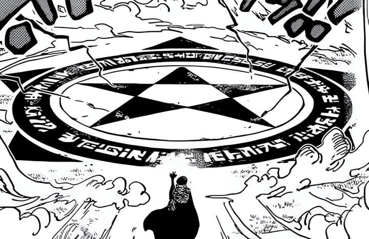 The Abyss Pentagram mark in One Piece chapter 1140 may mark Sun God ...