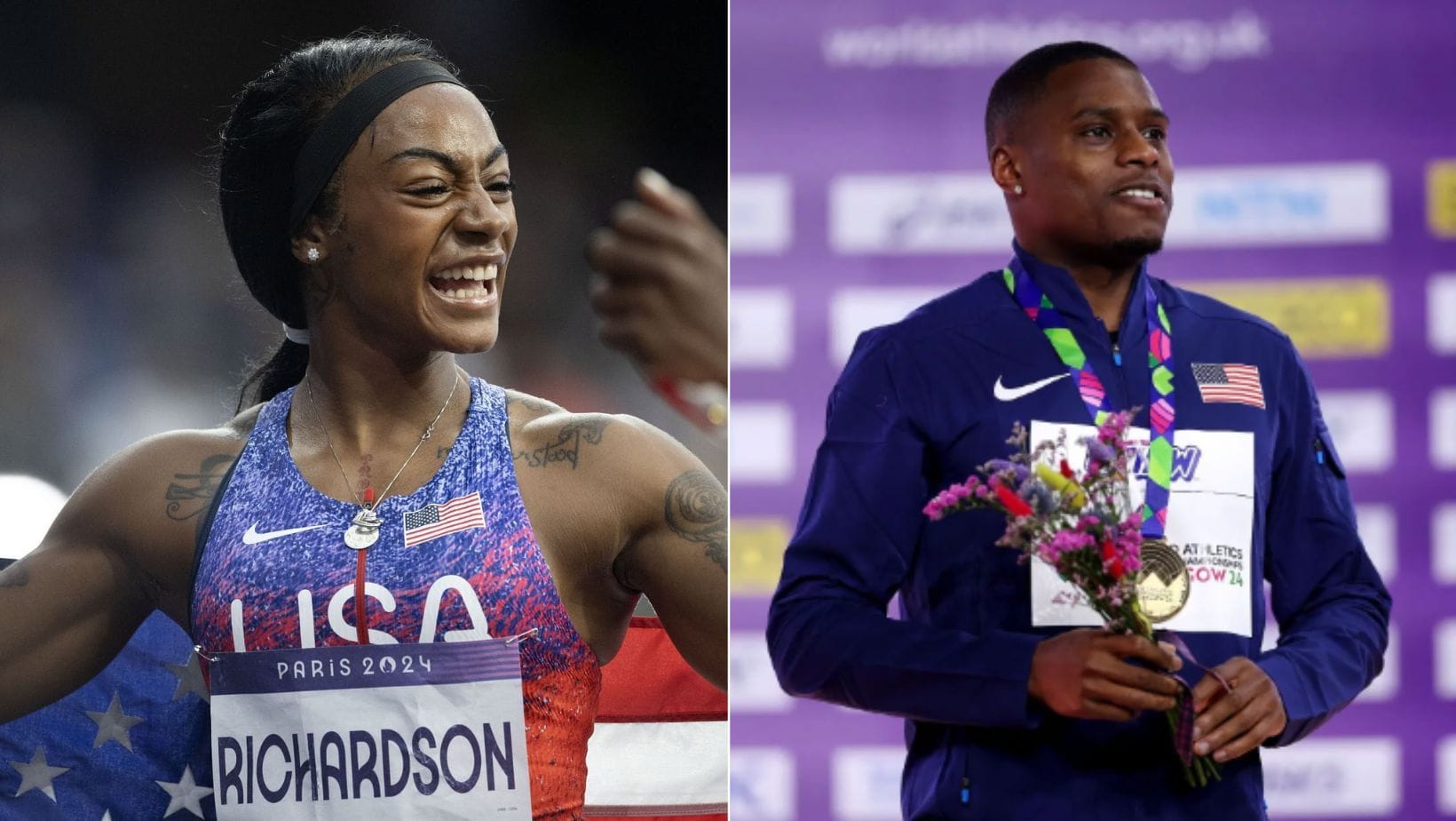 Sha'Carri Richardson drops one-word reaction as she celebrates ...