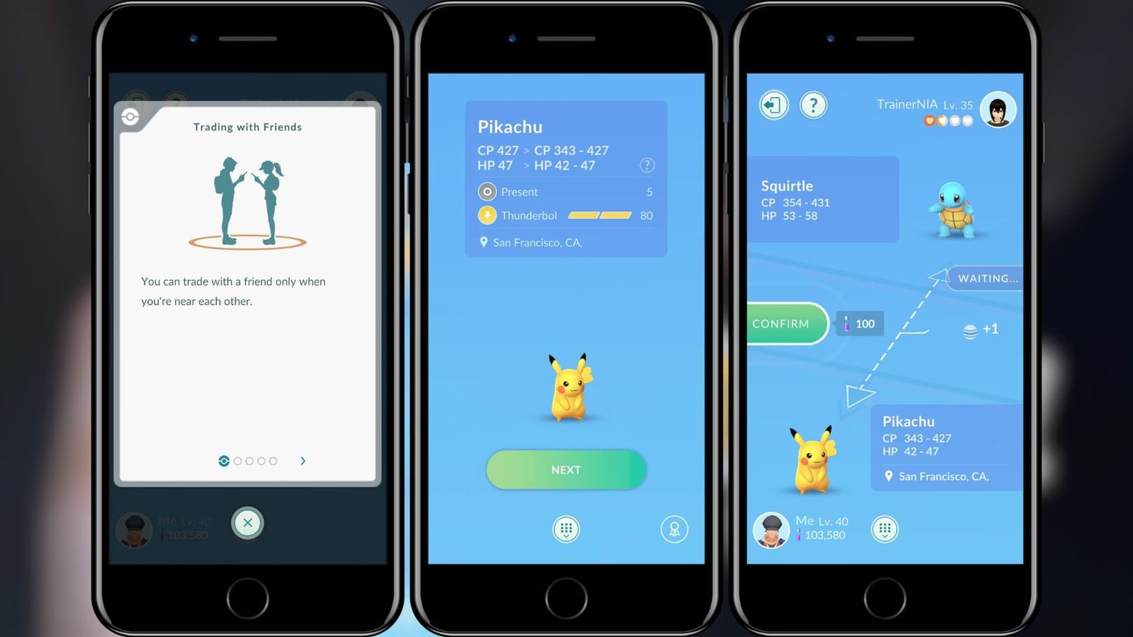 How to trade in Pokemon GO