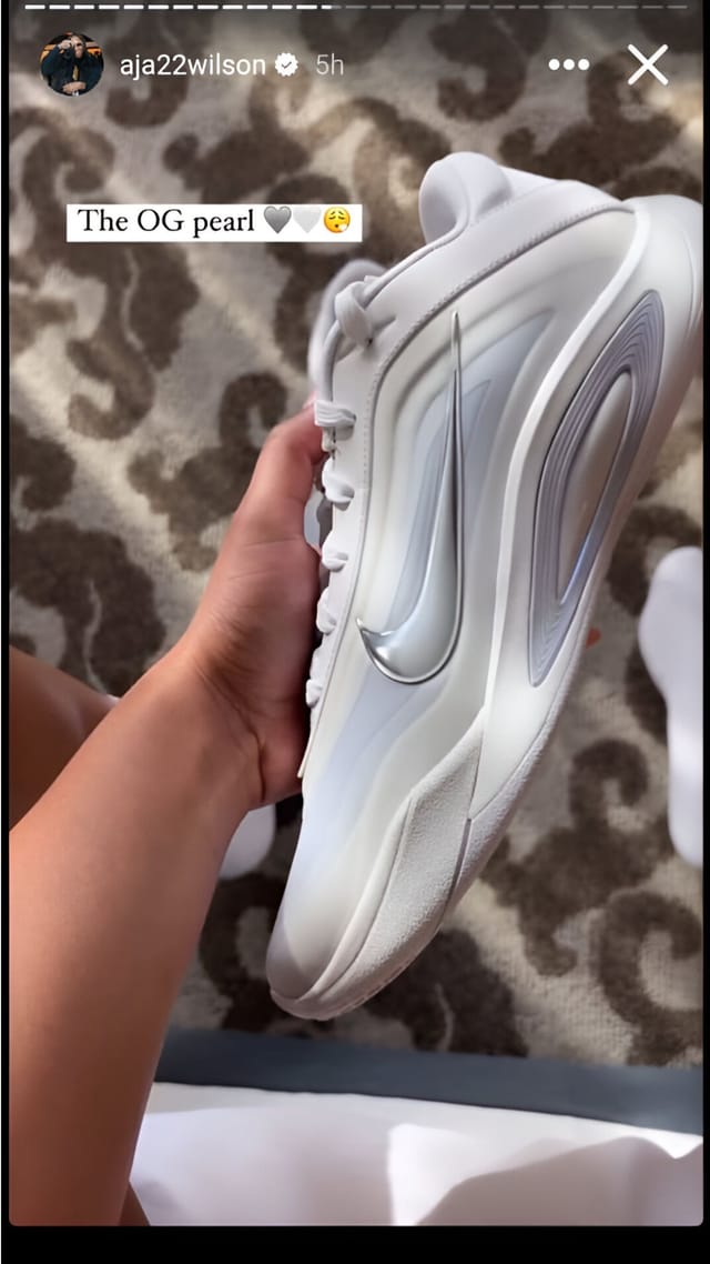 "Can't touch the pavement' - A'ja Wilson reveals latest colorway for ...