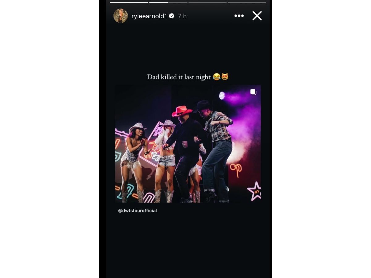 Stephen Nedoroscik's dance partner Rylee Arnold makes feelings known as ...