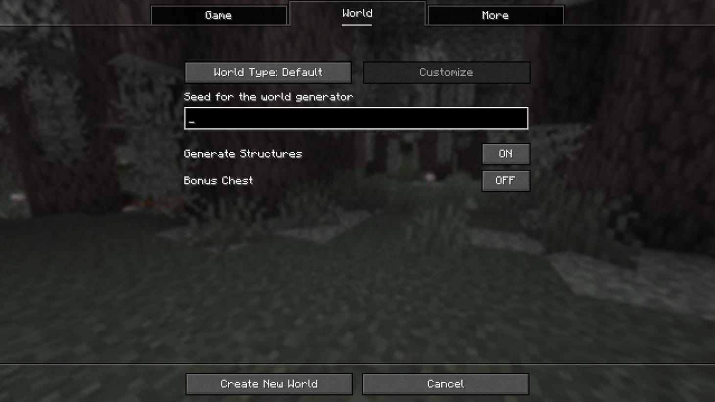 How to choose your spawn biome in Minecraft