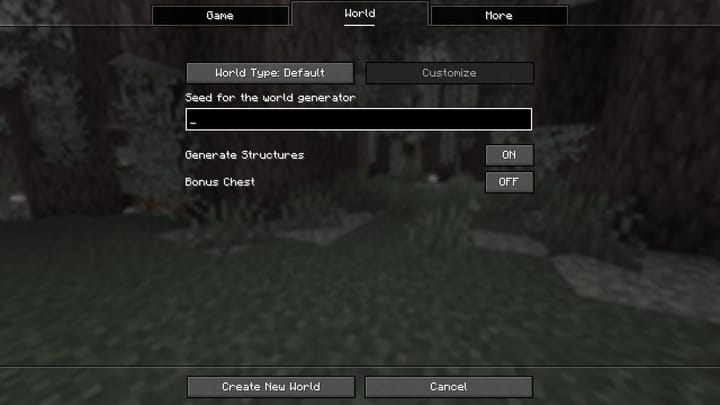 How to choose your spawn biome in Minecraft