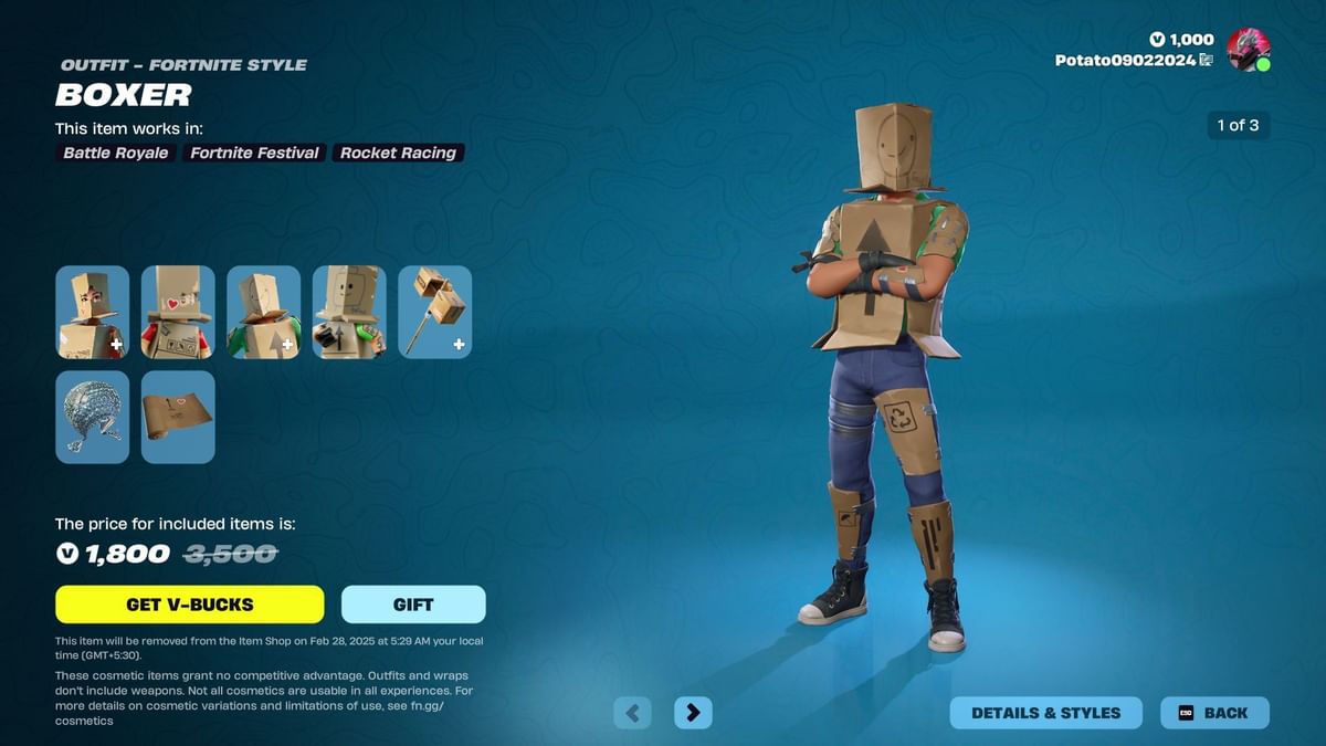 How to get Boxy and Boxer skins in Fortnite