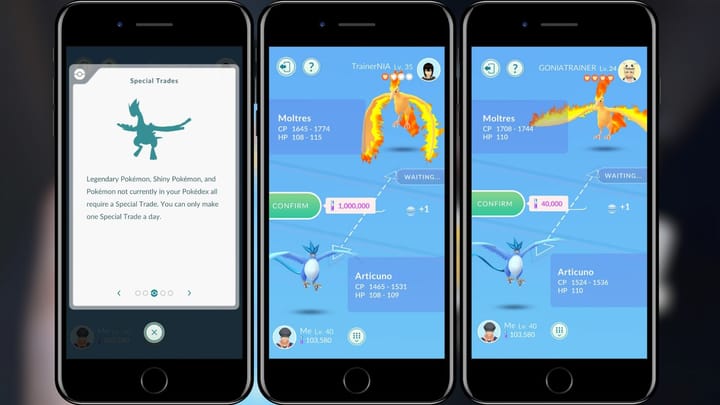 How to trade in Pokemon GO