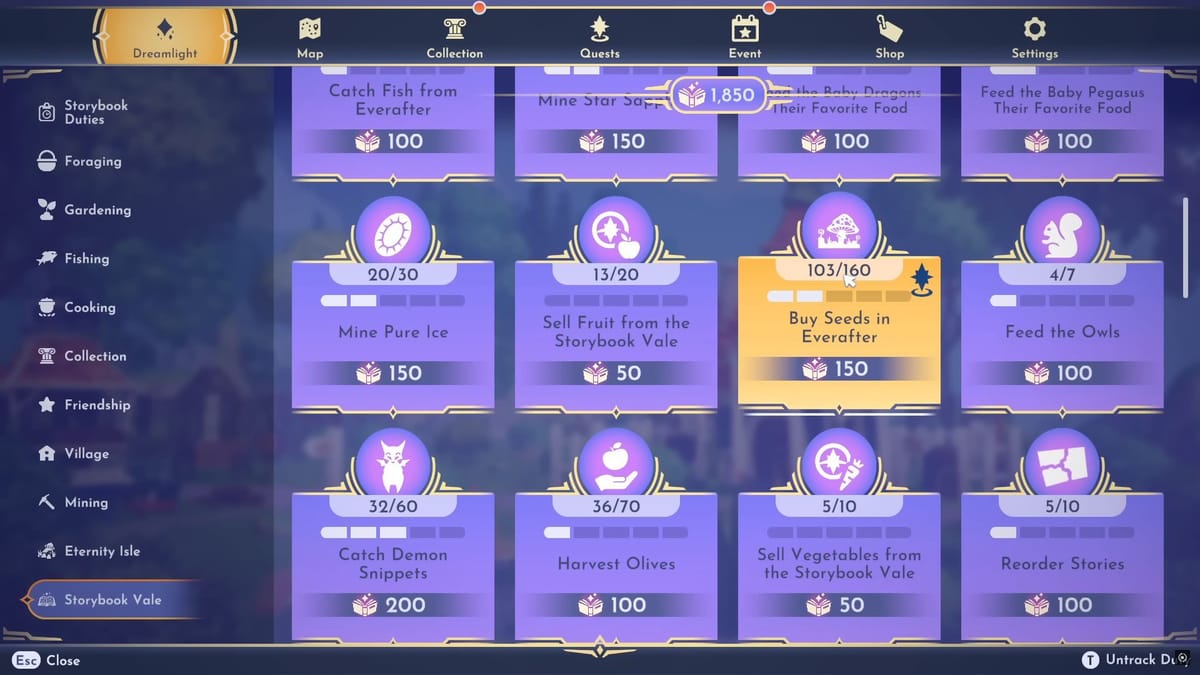 How to get Storybook Magic in Disney Dreamlight Valley