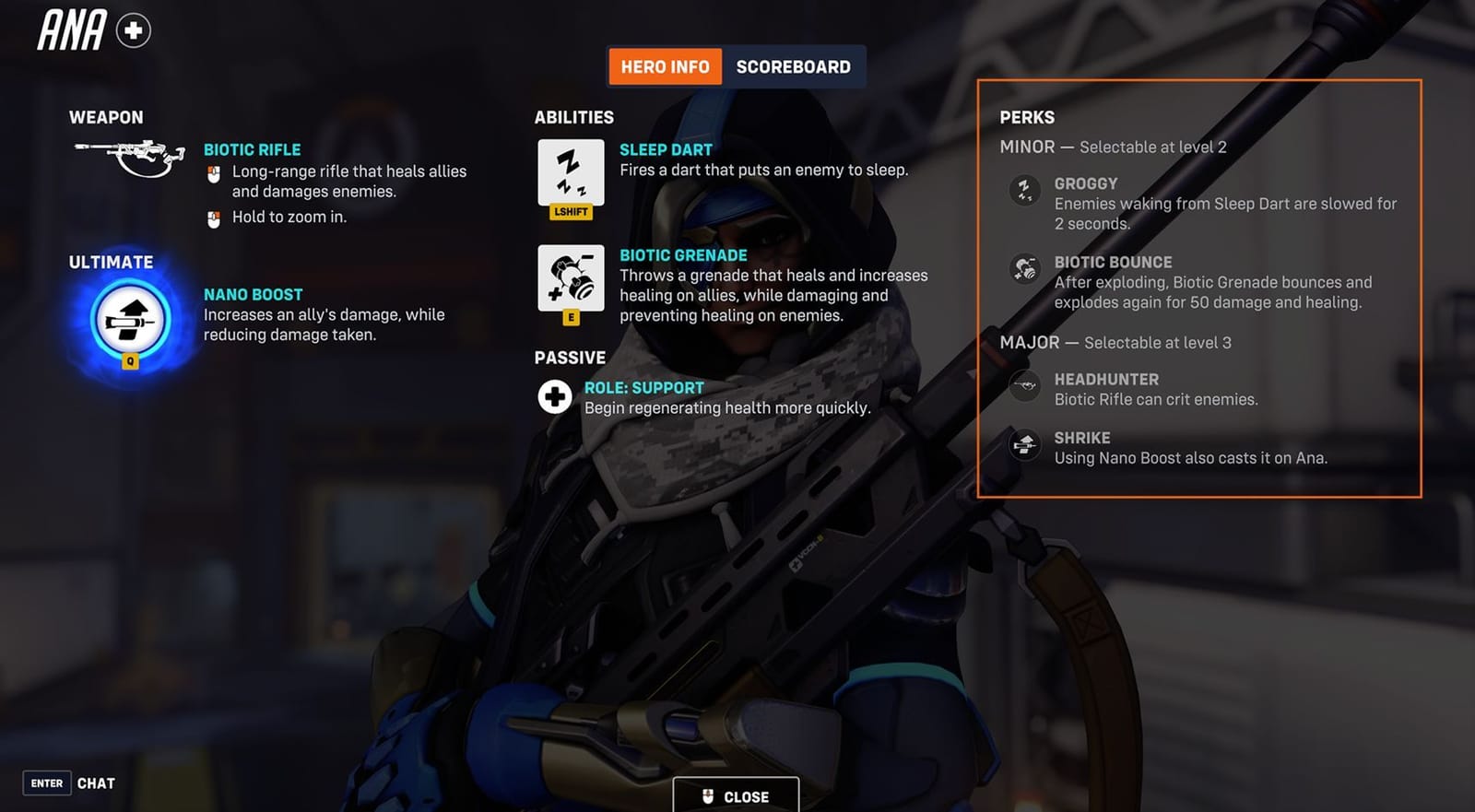 All hero perks in Overwatch 2