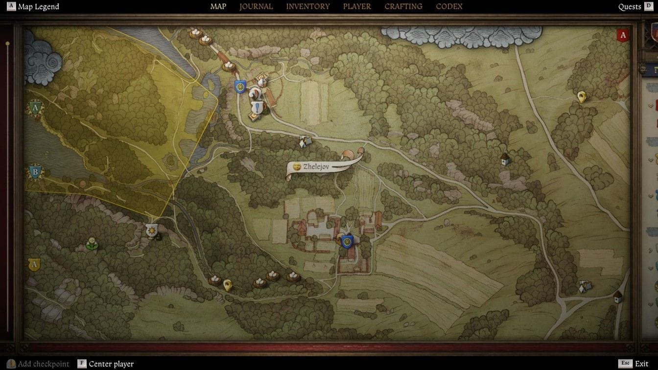 How to find Comfrey in Kingdom Come Deliverance 2