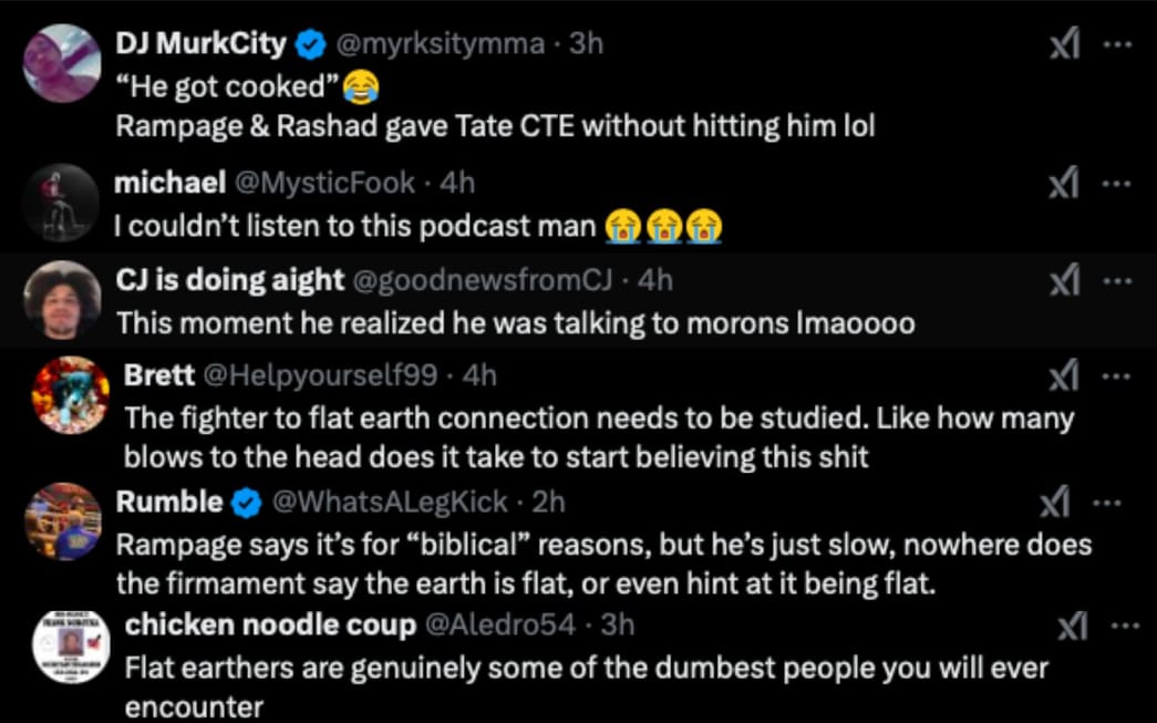 "Moment he realized he was talking to morons" - Internet loses it as ...