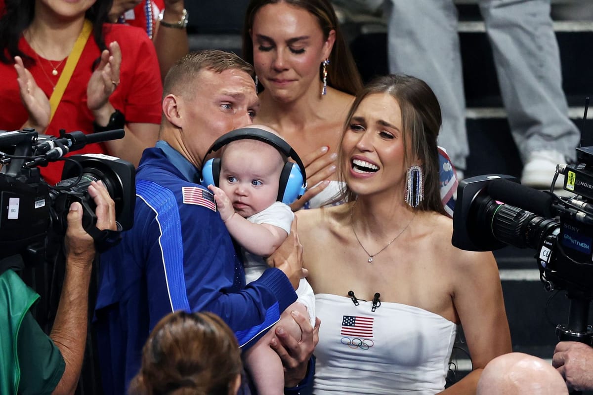 "Made those 17-year-old dreamers proud" - Caeleb Dressel and wife ...