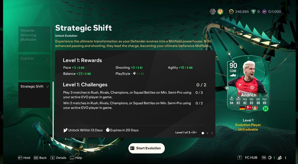 EA FC 25 Strategic Shift Evolution guide: Best players to use, all upgrades, requirements, and more