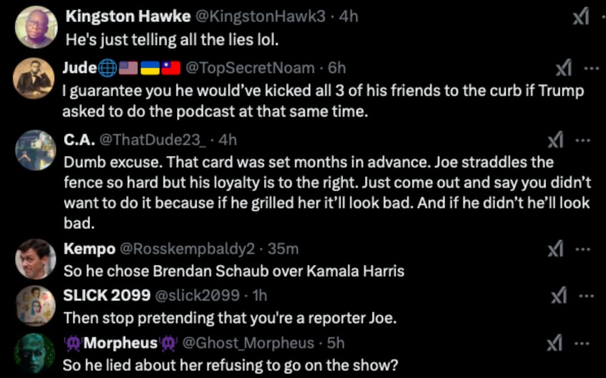 "Then stop pretending that you're a reporter" - Fans react as Joe Rogan ...
