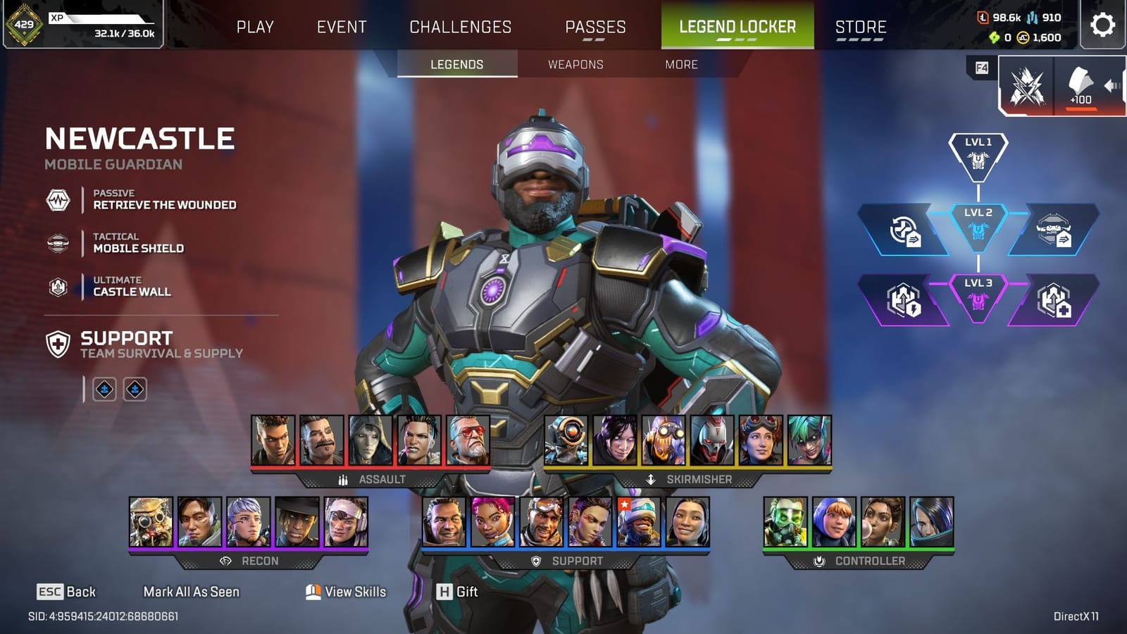 All Legends tier list in Apex Legends Season 24 Split 2