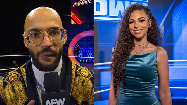 Samantha Irvin has one-word reaction to Ricochet's 'crime' on AEW Dynamite