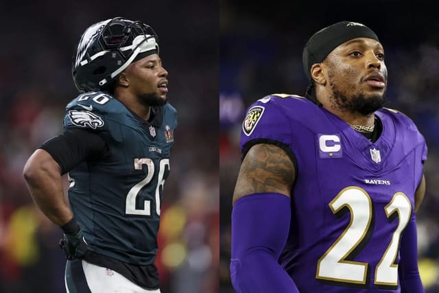 Saquon Barkley vs. Derrick Henry 40-yard dash time: Which star RB comes ...