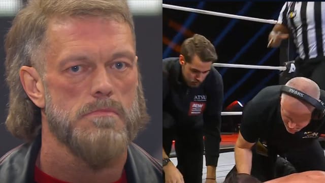 AEW star knocked out cold after Cope's (fka Edge) attack; officials ...