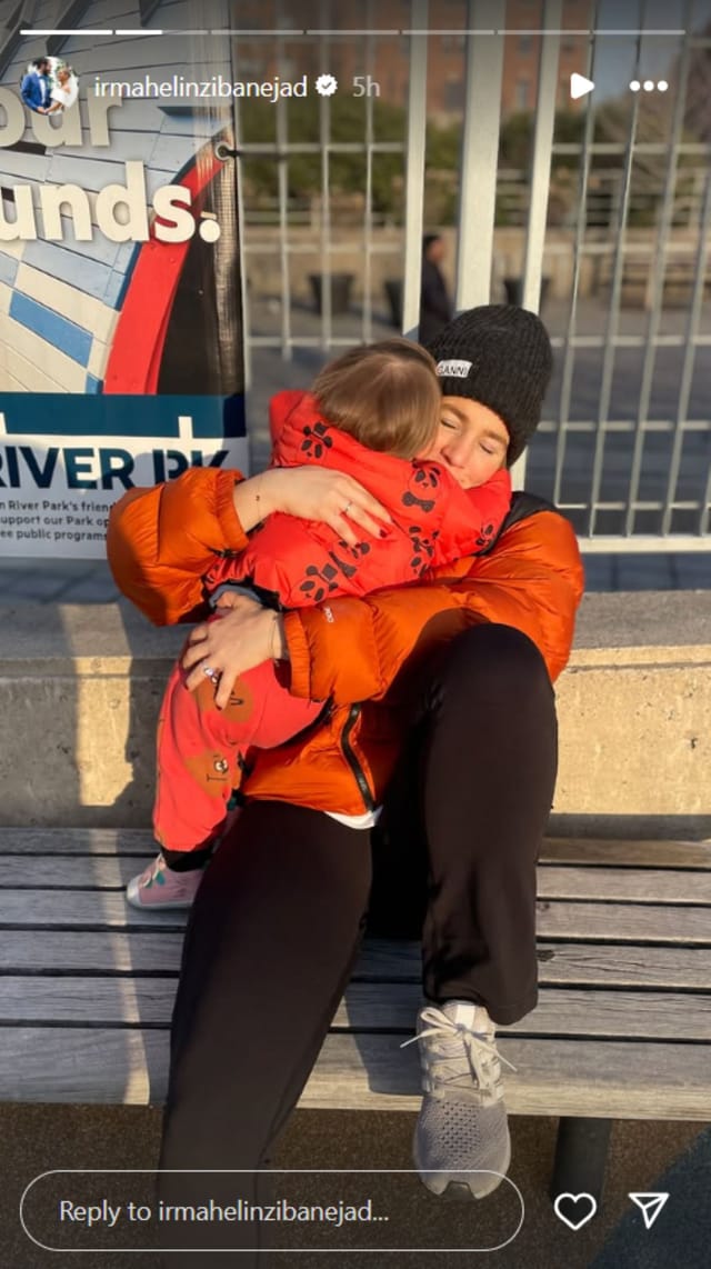 In Photos: Mika Zibanejad's adorable daughter Ella enjoys a sunny ...