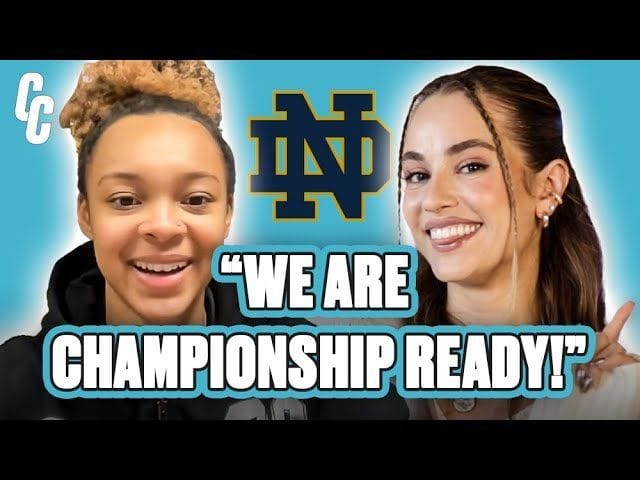 Notre Dame’s Hannah Hidalgo shows ambitions of partnering up with ...