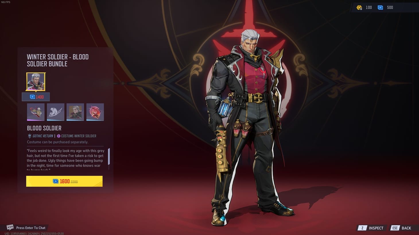 All Marvel Rivals Winter Soldier skins: Tier list, prices and more