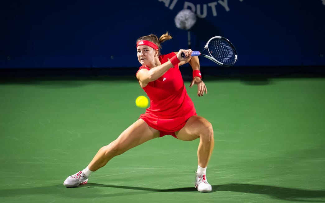 Dubai Tennis Championships 2025: Karolina Muchova vs McCartney Kessler ...