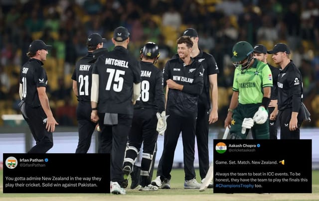 "Always a team to beat in ICC events" - Fans react to New Zealand's ...