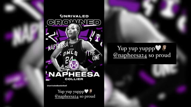 Cameron Brink hails Napheesa Collier's historic Unrivaled ...