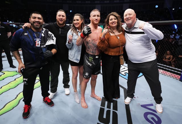 Who is Justin Gaethje's twin brother, Marcus Gaethje?