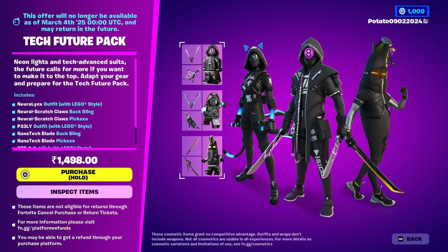 How to get the Tech Future Pack in Fortnite