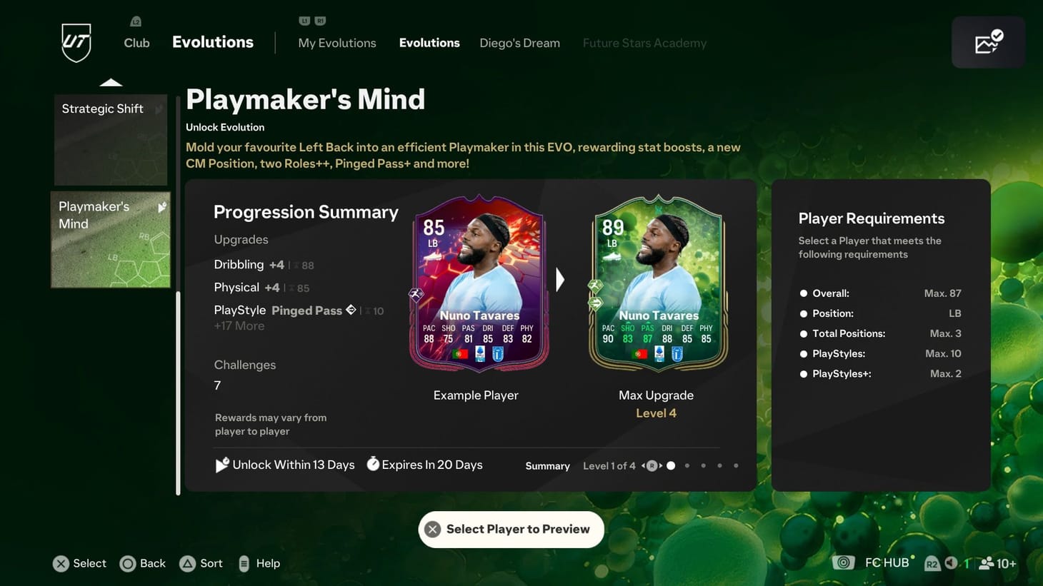 EA FC 25 Playmaker's Mind Evolution guide: Best players to use, all upgrades, requirements, and more