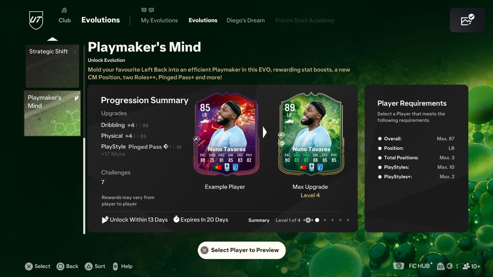 EA FC 25 Playmaker's Mind Evolution guide: Best players to use, all upgrades, requirements, and more
