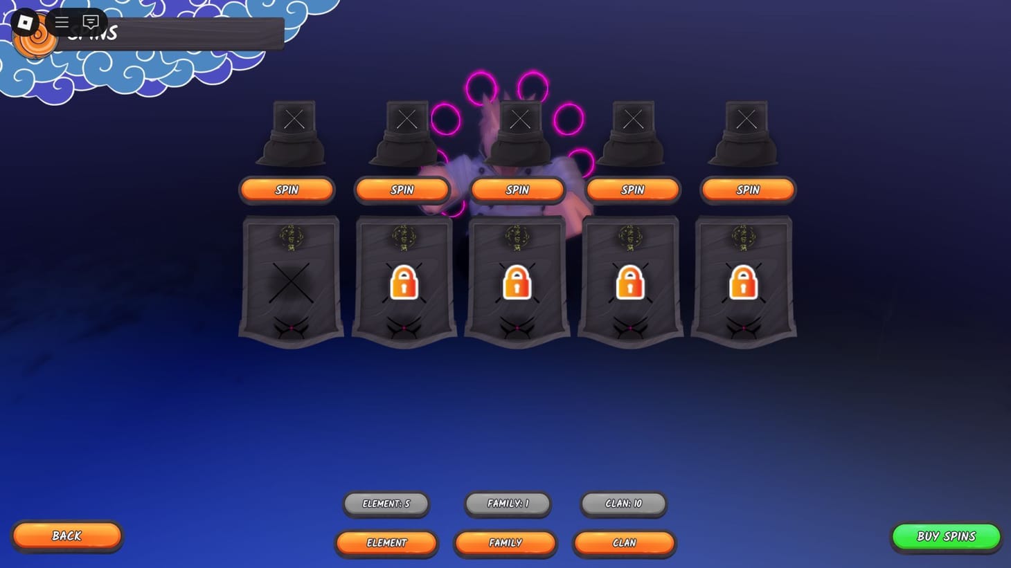 Ninja Time clans list