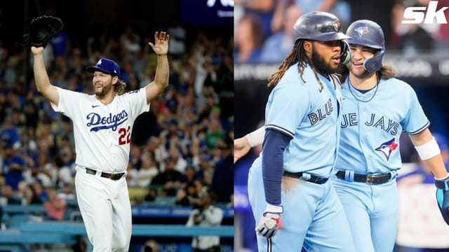 Vladimir Guerrero Jr. and Bo Bichette’s shock at Clayton Kershaw’s ...