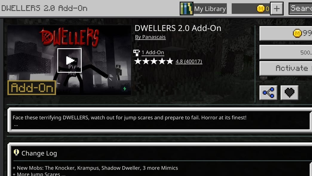 Minecraft Dweller 2.0 add-on guide