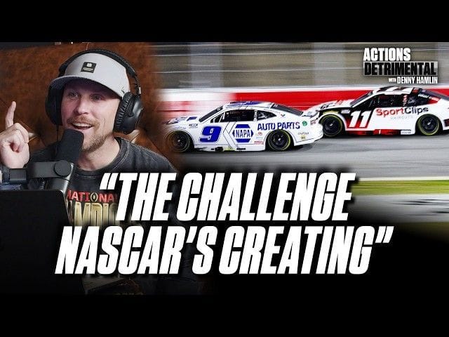 Denny Hamlin’s podcast member reveals how the JGR ace secured the Ohio ...